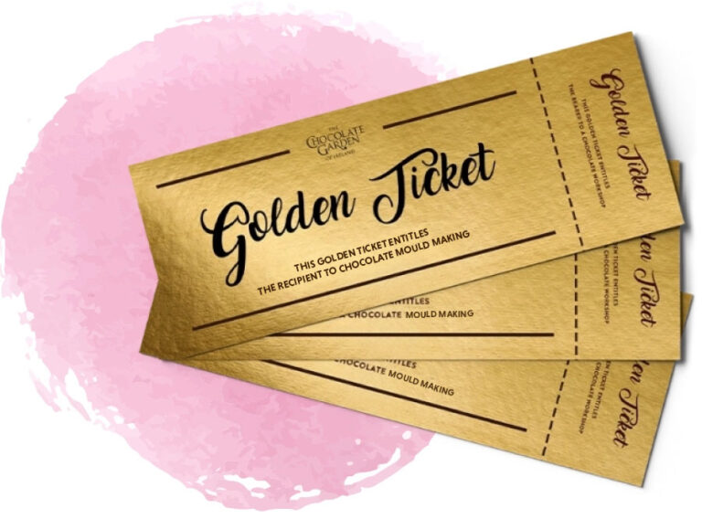 Chocolate Experience Golden Ticket - Craft & Enjoy